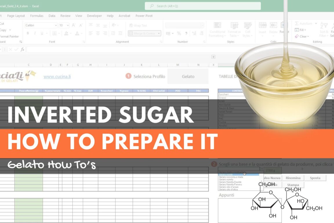 Inverted sugar in ice cream: what it is, what it is used for and how to ...